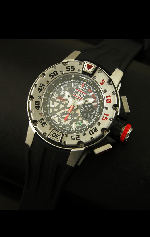 Richard Mille RM032 Reloj Réplica Suizo con acabado en Titanio